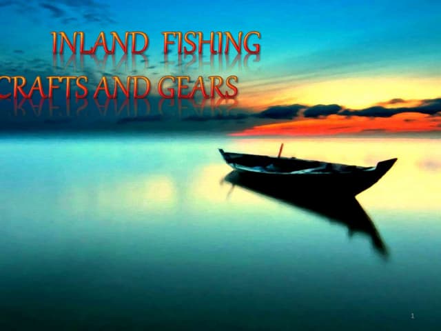 Fishing Gears and Fishing Methods | PPTX