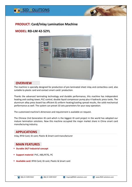 Module Counting Machine RD-SCM01 | PDF