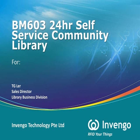Inlib 24 hrs self service library xc-bm603-2 | PPTX