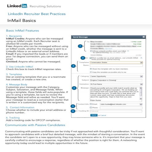 InMail Best Practices | PDF