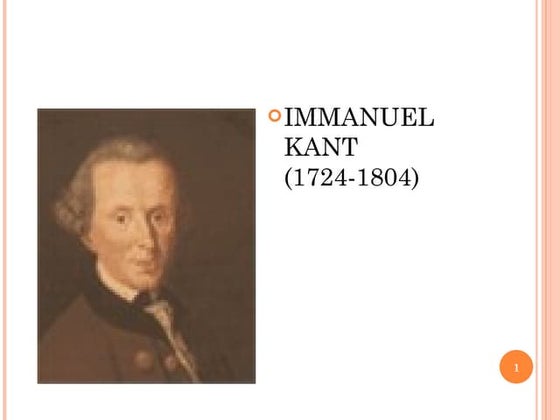 Power point immanuel kant | PPT