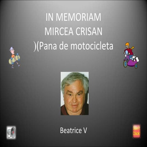 In memoriam mircea crisan | PPS