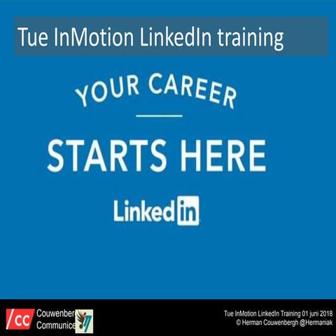 Inmotion linked training in jun18 | PPT