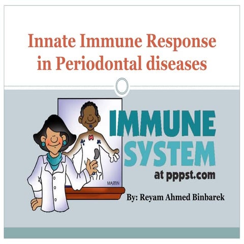 Innate immune response | PPTX