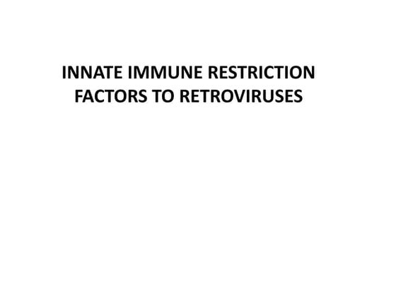 Immunity to virus | PPTX | Infectious Diseases | Diseases and Conditions