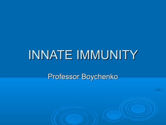 Introduction to immune system | PPT