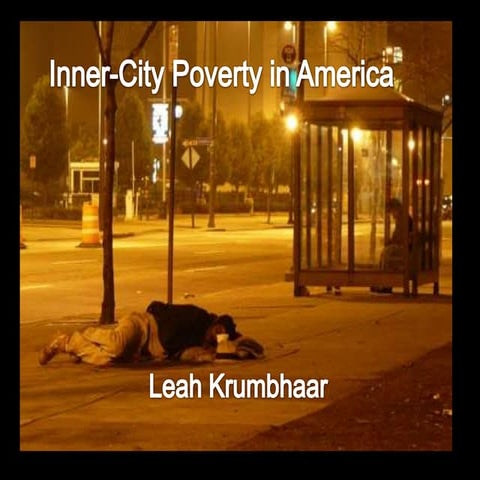 Inner City Poverty Powerpoint 2 | PPT