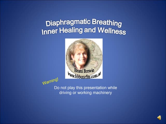 Deep breathing exercises ppt | PPTX