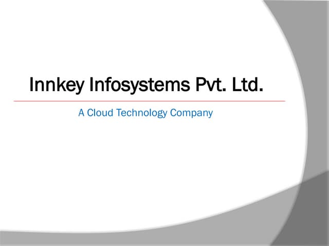 innkeypms - Integrated Hotel Management System on CLOUD | PPSX