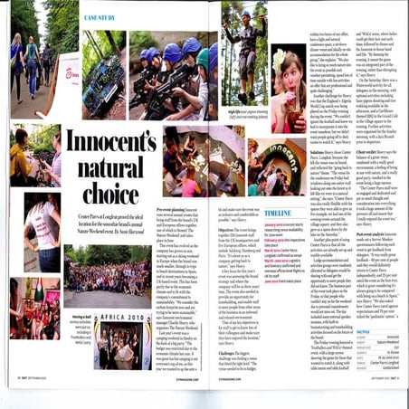 Case Study - Innocent @ Center Parcs Longleat Forest | PDF