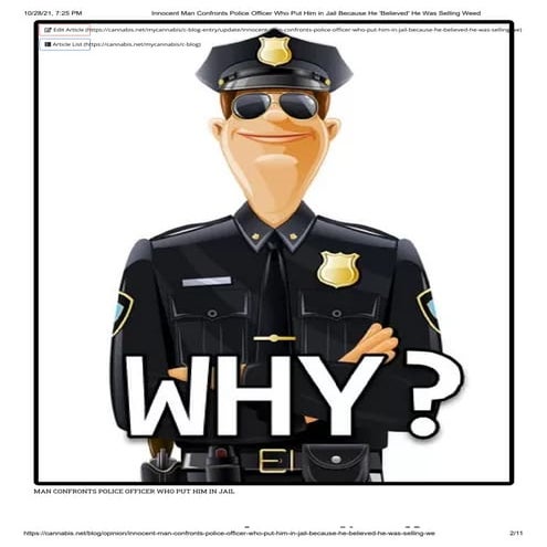 Innocent Man Confronts Police Officer Who Put Him in Jail for Allegedly ...