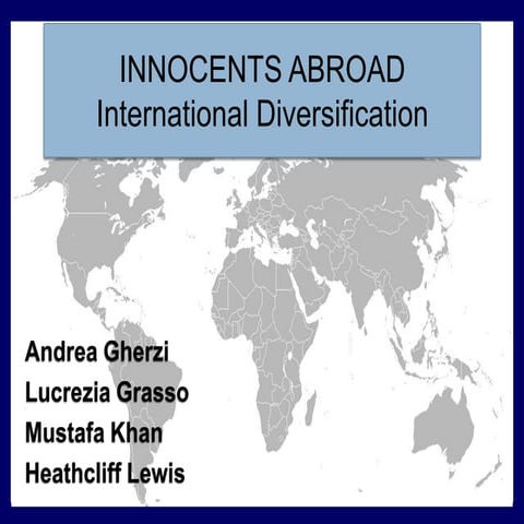 International Portfolio Diversification | PPTX