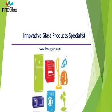 Innovative Glass Products Specialist-InnoGlass | PDF