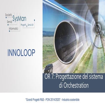 Il progetto INNOLOOP: attività Sysman | PPTX | Computing | Technology & Computing