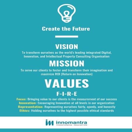 Innomantra-Vision. Mission. Values. | PDF