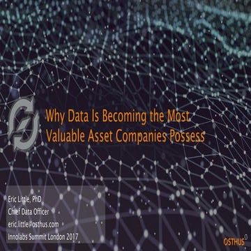 Why Data is Becoming the Most Valuable Asset Companies Posses | PDF