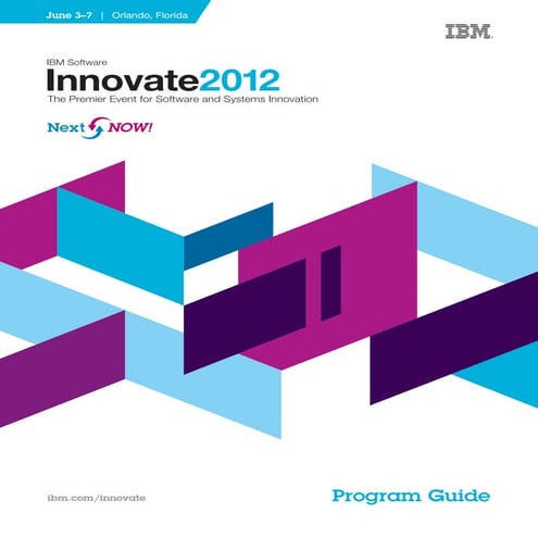Innovate 2012 conference guide | PDF