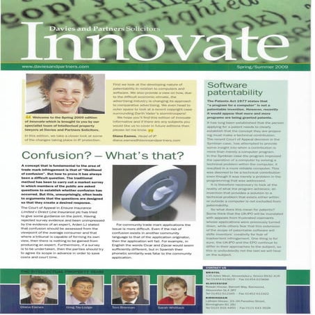 Innovate Springsummer 2009 | PDF