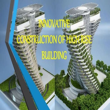 Innovatie con. high rise building 1 copy | PPTX
