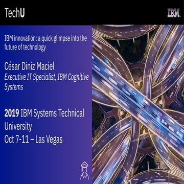 A presentation about IBM innovation over the years | PDF