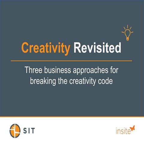 Creativity Revisited | PPT