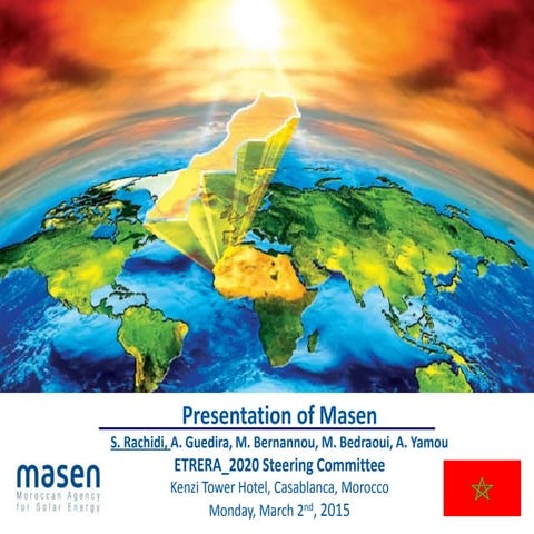 Innovation week MASEN Presentation | PDF