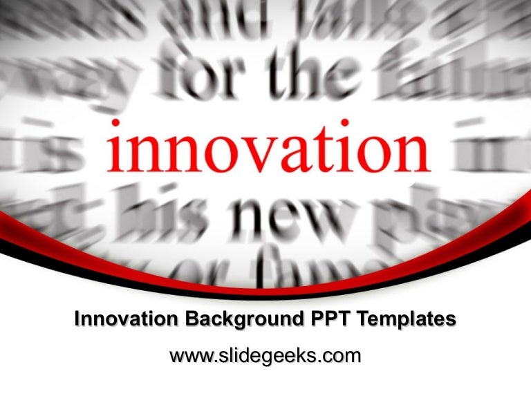 Innovation background ppt templates