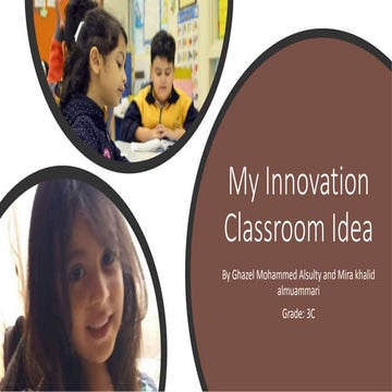 Innovation classroom idea | PPT