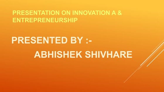 INNOVATION & ENTREPRENEURSHIP.pptx