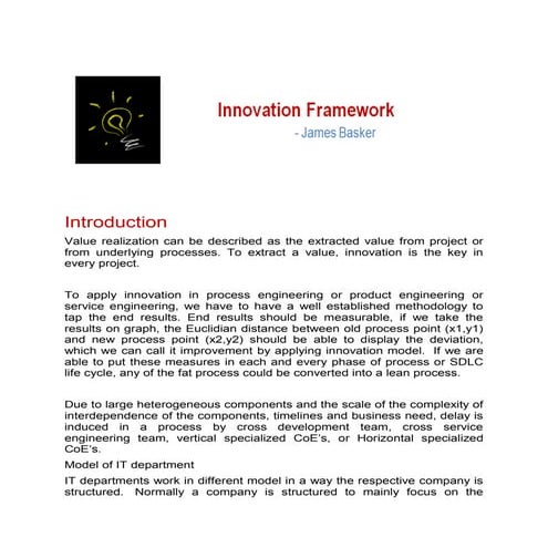 Innovation Framework Pdf