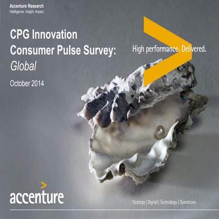 Innovation in Consumer Goods | PDF