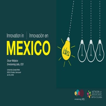 Innovation in Mexico - Jan 2016 | PDF