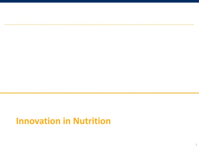 Supplementary nutritional programmes in india | PPTX