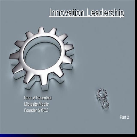 Innovation Leadership2 | PPT