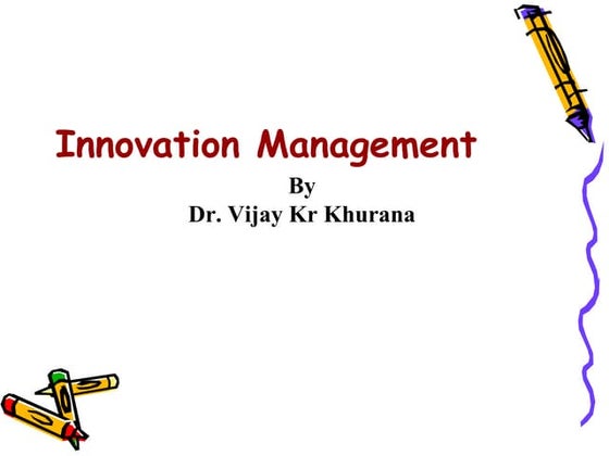 Innovation management | PDF