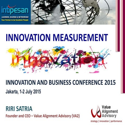 INNOVATION MEASUREMENT | PPTX