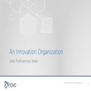 Innovation Organization | PPT