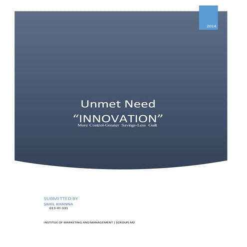 Innovation report | PDF