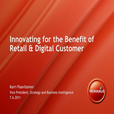 Innovation Retail And Digital 07062011 | PDF