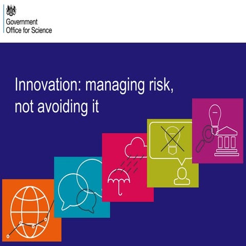 Innovation: managing risk, not avoiding it | PPT