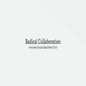 Radical Collaboration | PDF