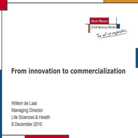 Innovation to commercialization | PPT