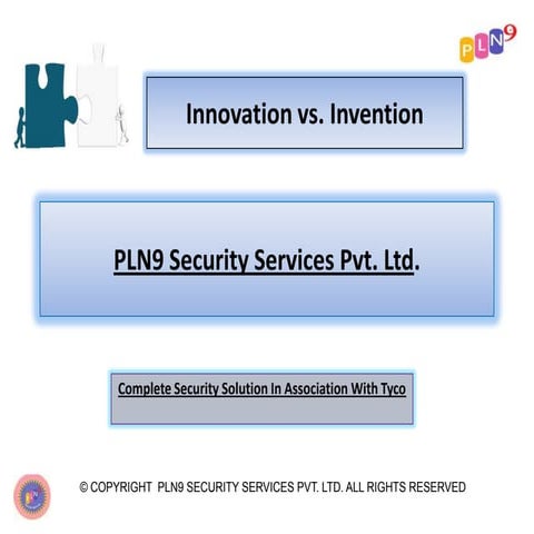 Innovation vs. Invention | PPTX