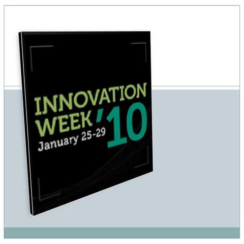 My oral presentation of the Innovation Week | PPTX