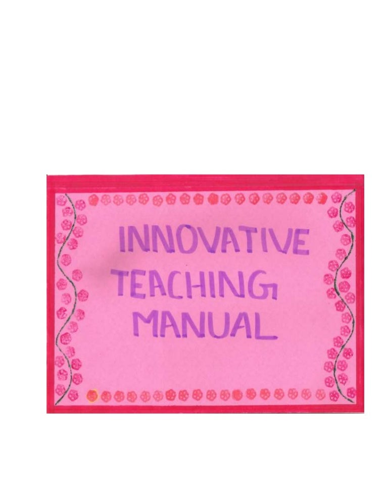 Innovative Teaching Manual innovative-teaching-manual