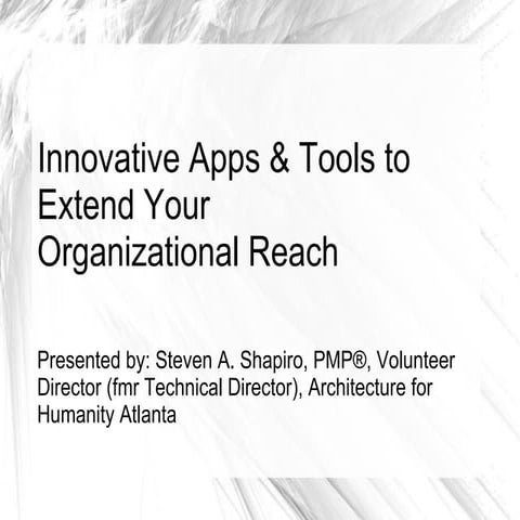 Innovative apps | PDF