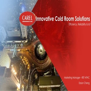 Innovative Cold Room Solutions - Efficiency, Reliability & IoT | PDF