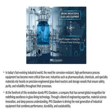 The Complete Guide to Glass-Lined Reactor Repair | Glasskem | PPTX
