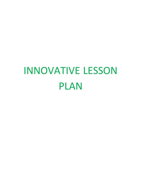 Ict lesson plan ligin lopez | PPTX