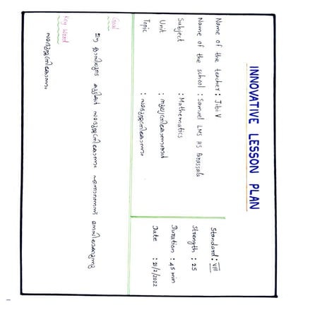 Innovative Lesson Plan.pdf | Education